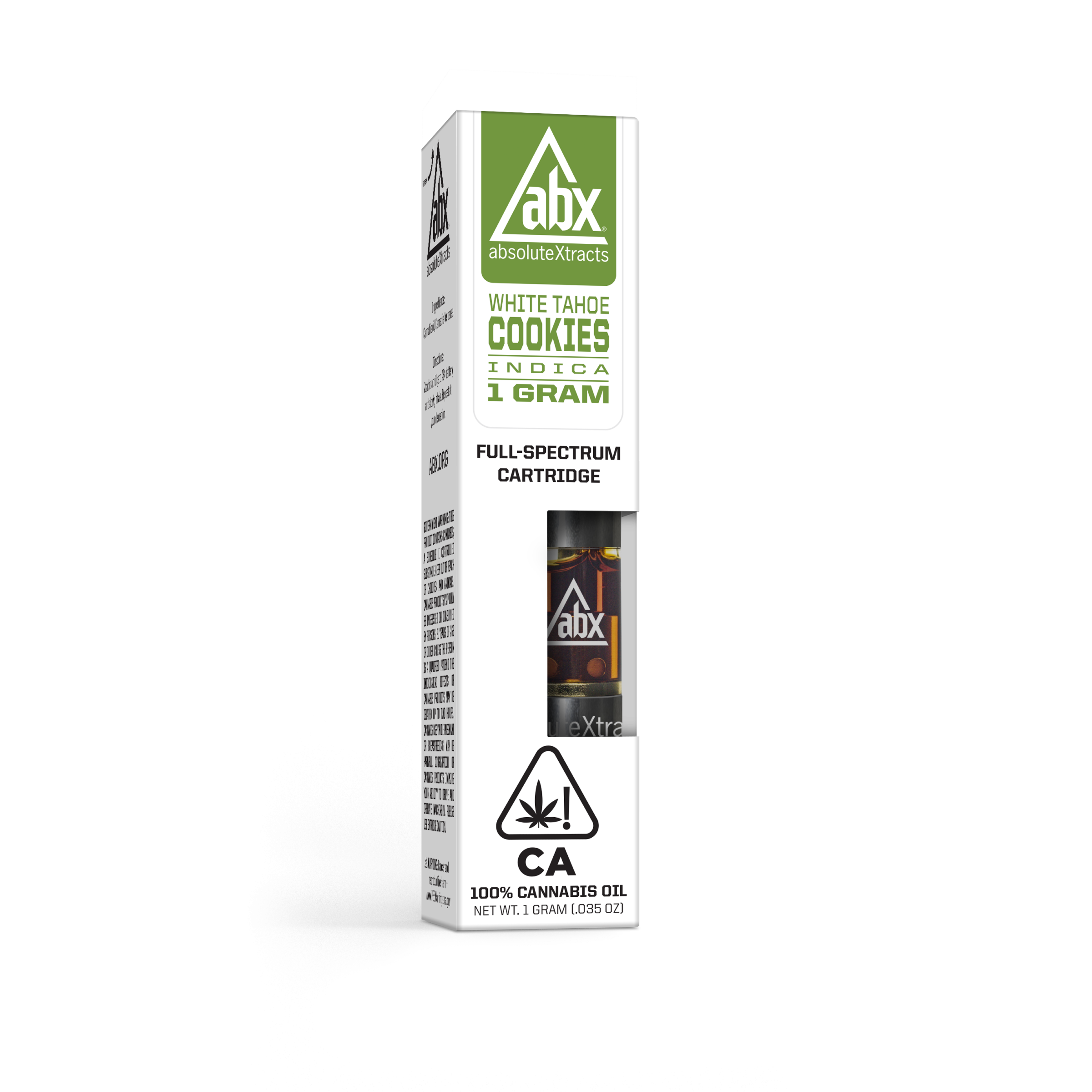 ABX | Product: White Tahoe Cookies Vape Cartridge
