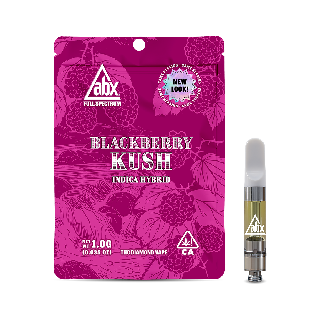 ABX | Product: ABX - Blackberry Kush High Potency Vape - 1g